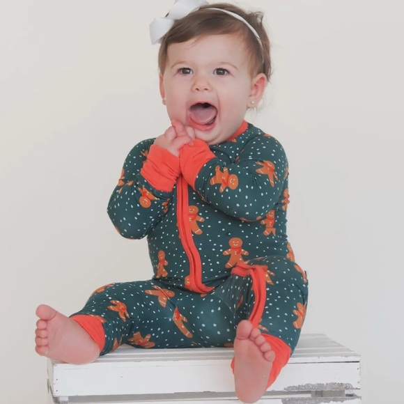 Pajamas | Toast And Jams Gingerbread Zippy Sleeper Bamboo | Poshmark